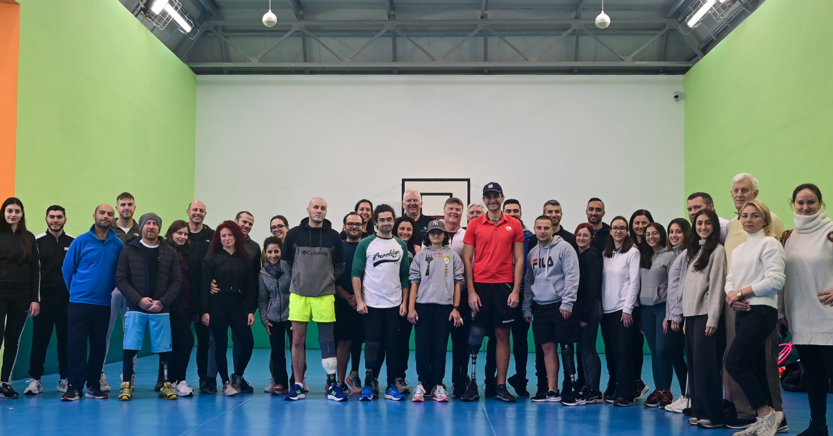 Professor Robert Gailey conducted a training session for ...