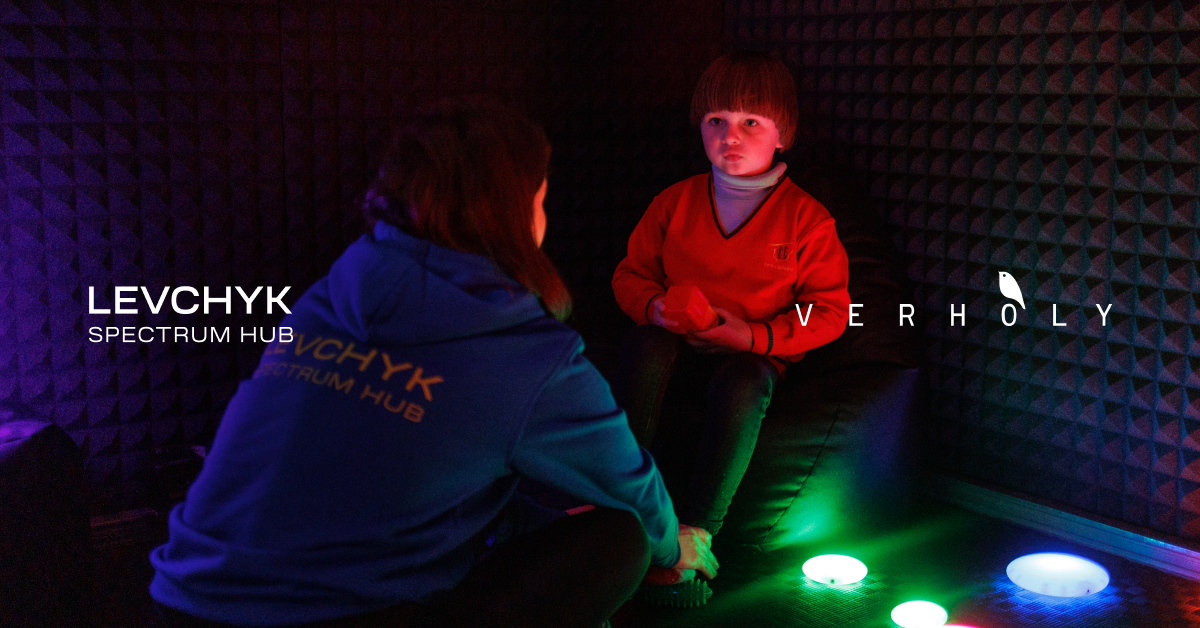 A dark sensory relaxation room has opened in LEVCHYK SPECTRUM HUB